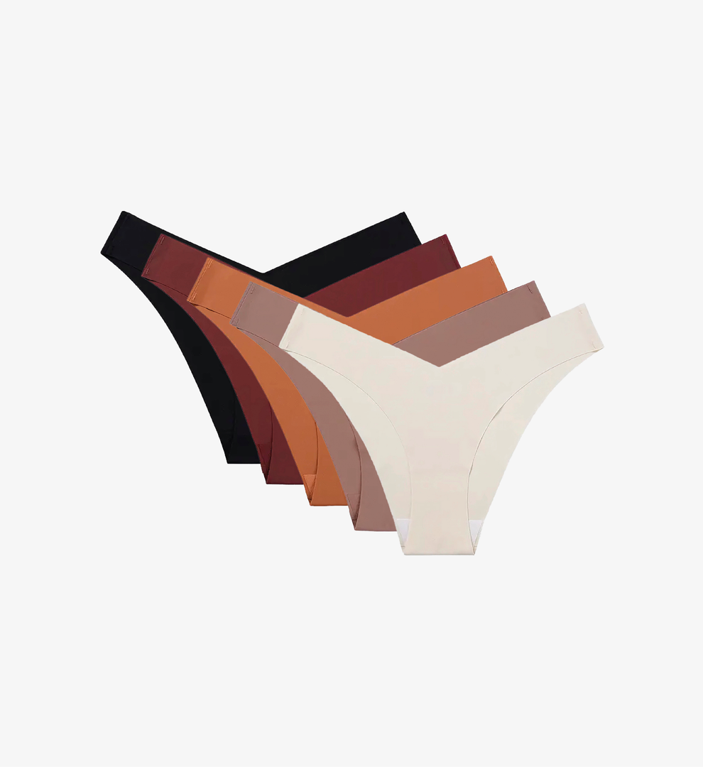 Seamless Cheeky Panties (5 Piezas) – Souls Mexico